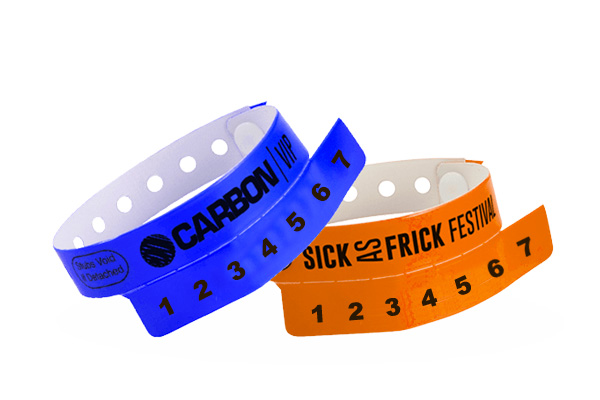 Ticket Wristbands - Tabbed, Pull-Tab, Cash Tag Vinyl Wristbands | myZone